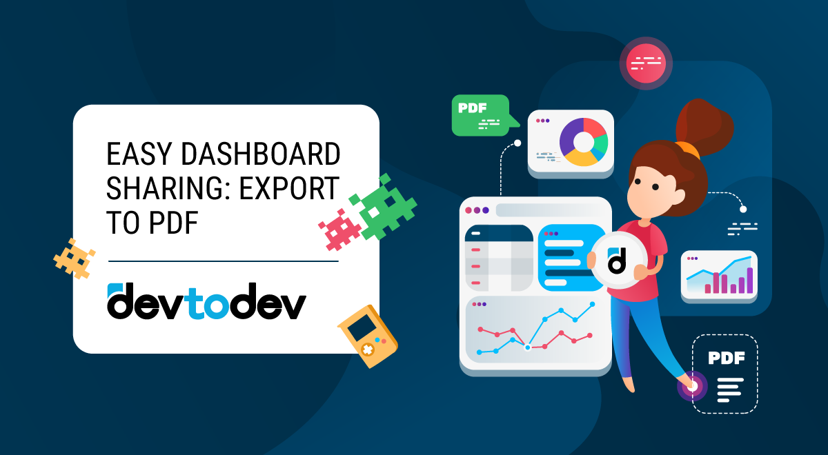 devtodev - Easy Dashboard Sharing with the Export to PDF Option