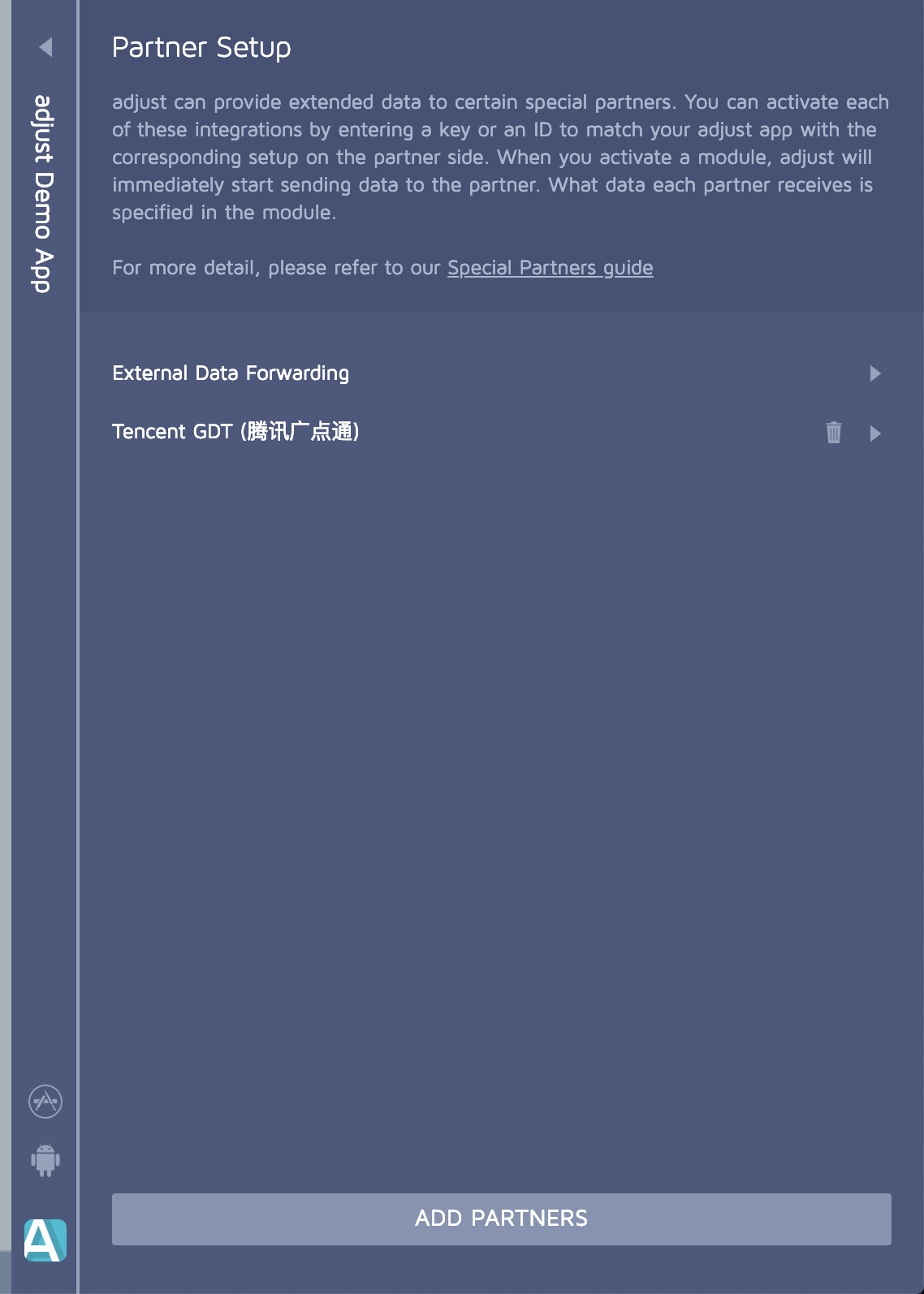 Adjust - Documentation | devtodev