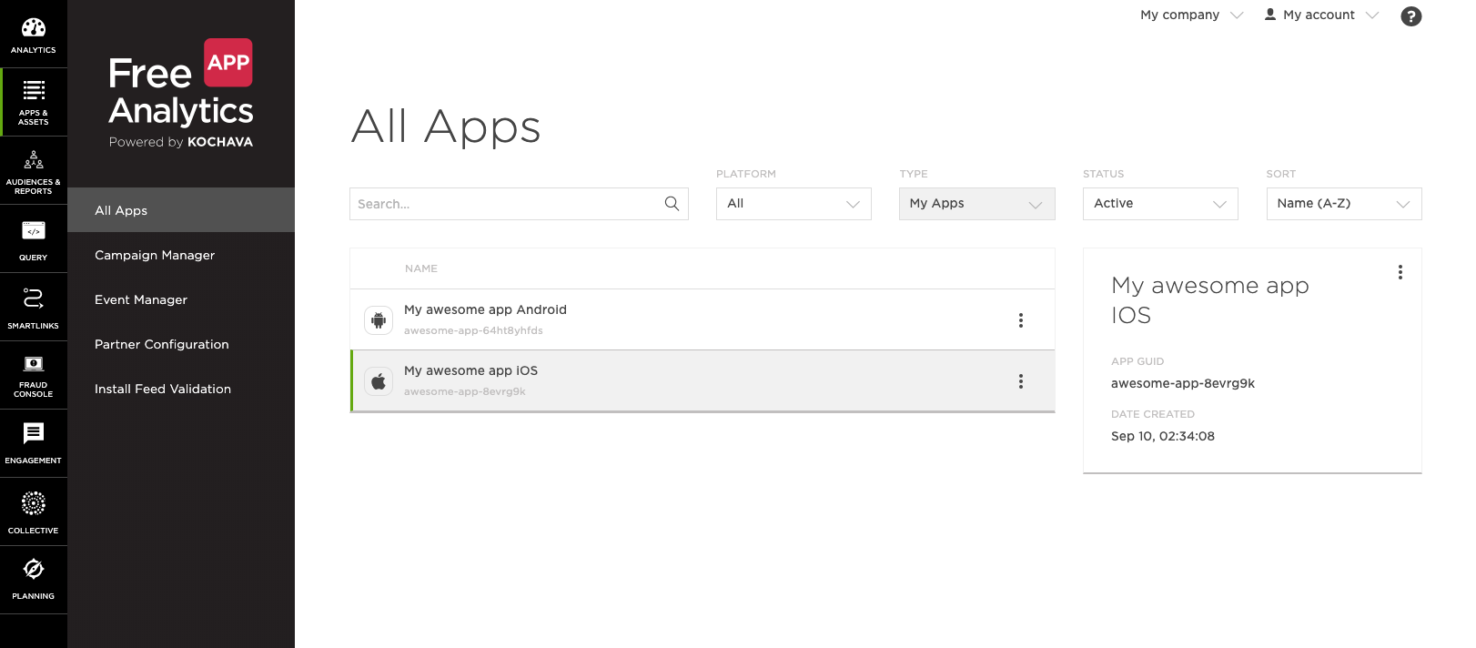 Kochava - Documentation | devtodev